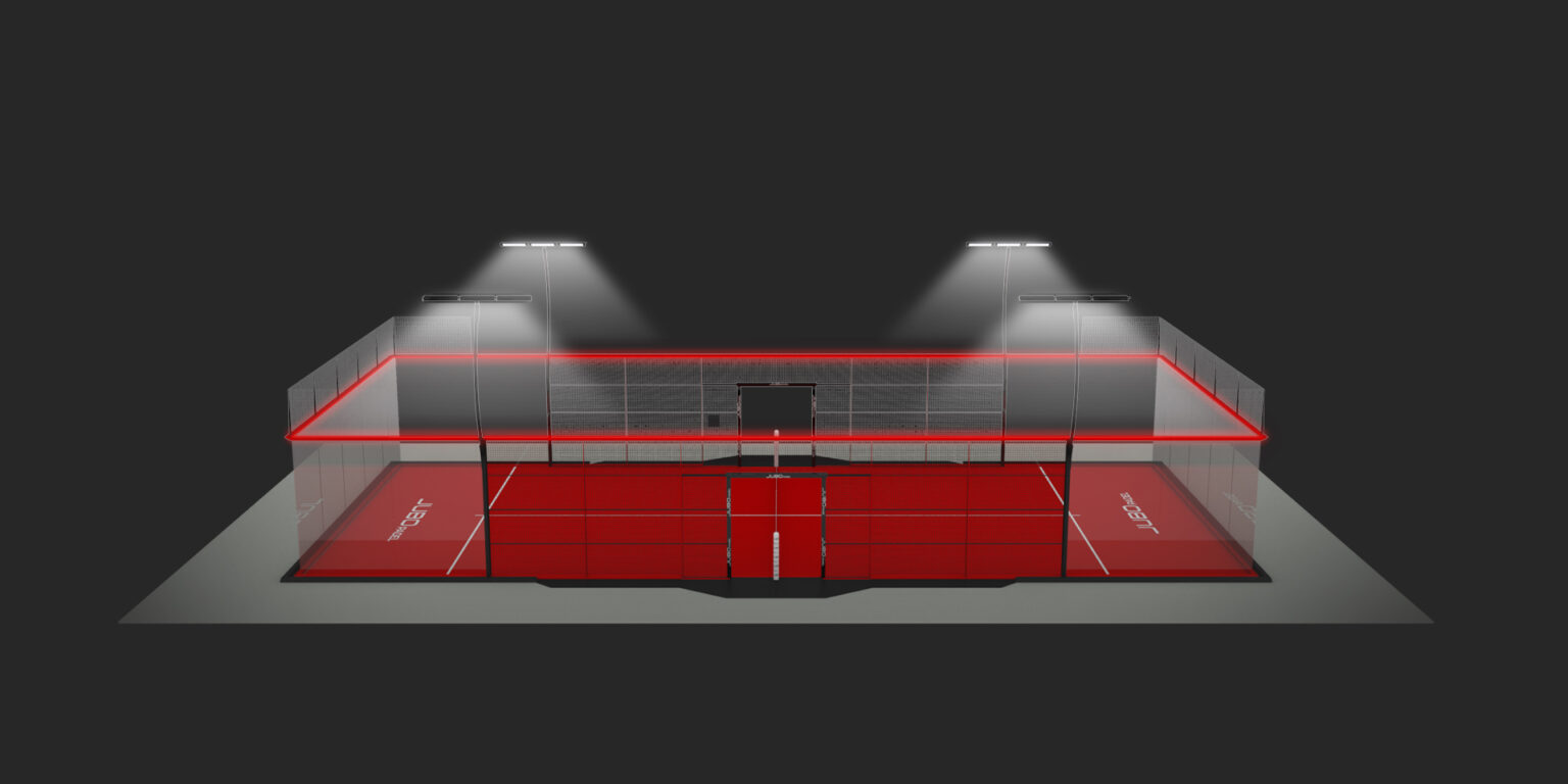 Infinity Tournament | Portable Padel Court for Events | Jubo Padel